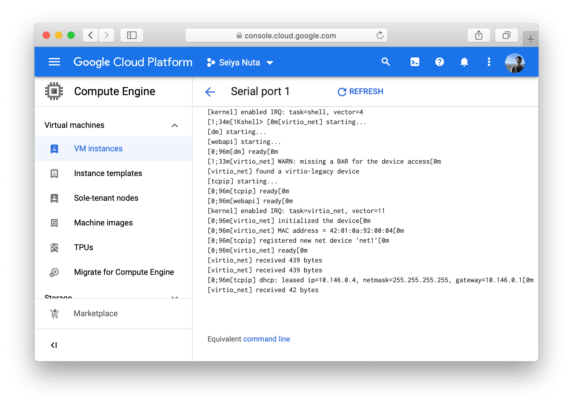 Google Compute EngineでReseaを動かす